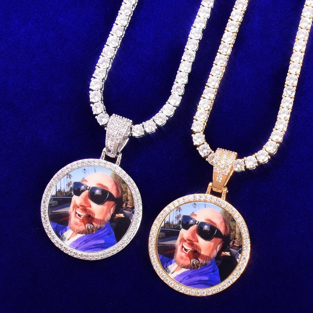 Perfect Reflections | Flooded Ice Custom Solid Back Picture Medallion ...