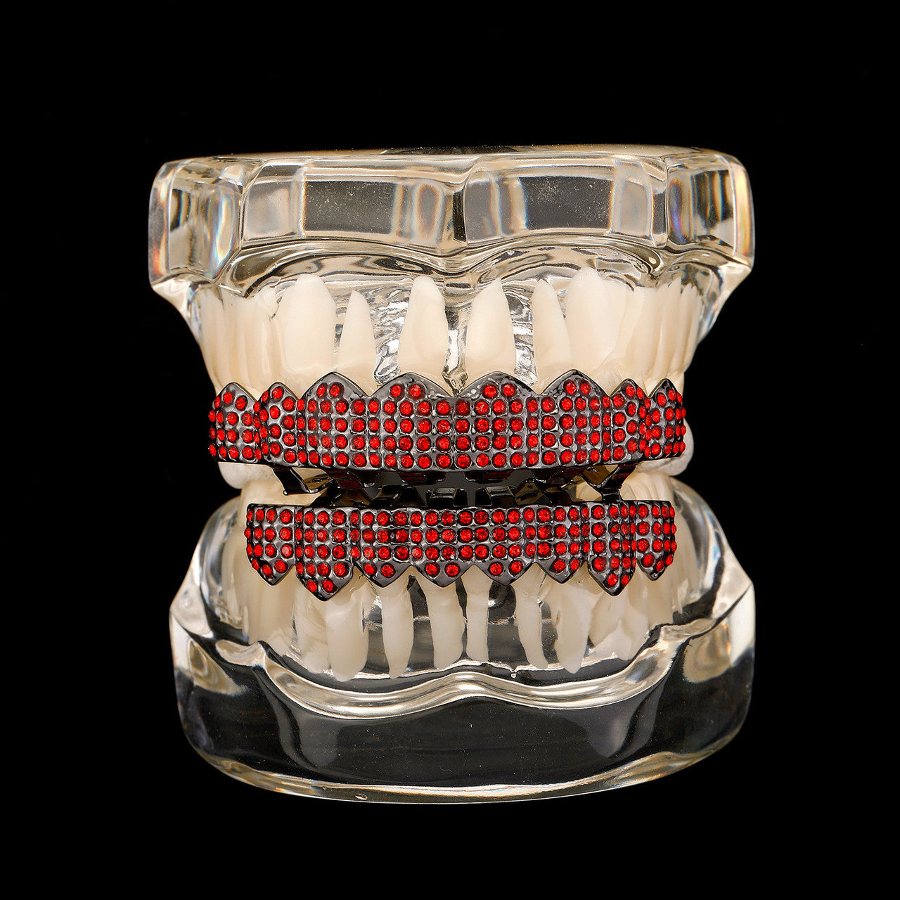 Iced CityScape | VVS Diamond CZ Colorful Stone Mouth Teeth Tooth Hip H ...