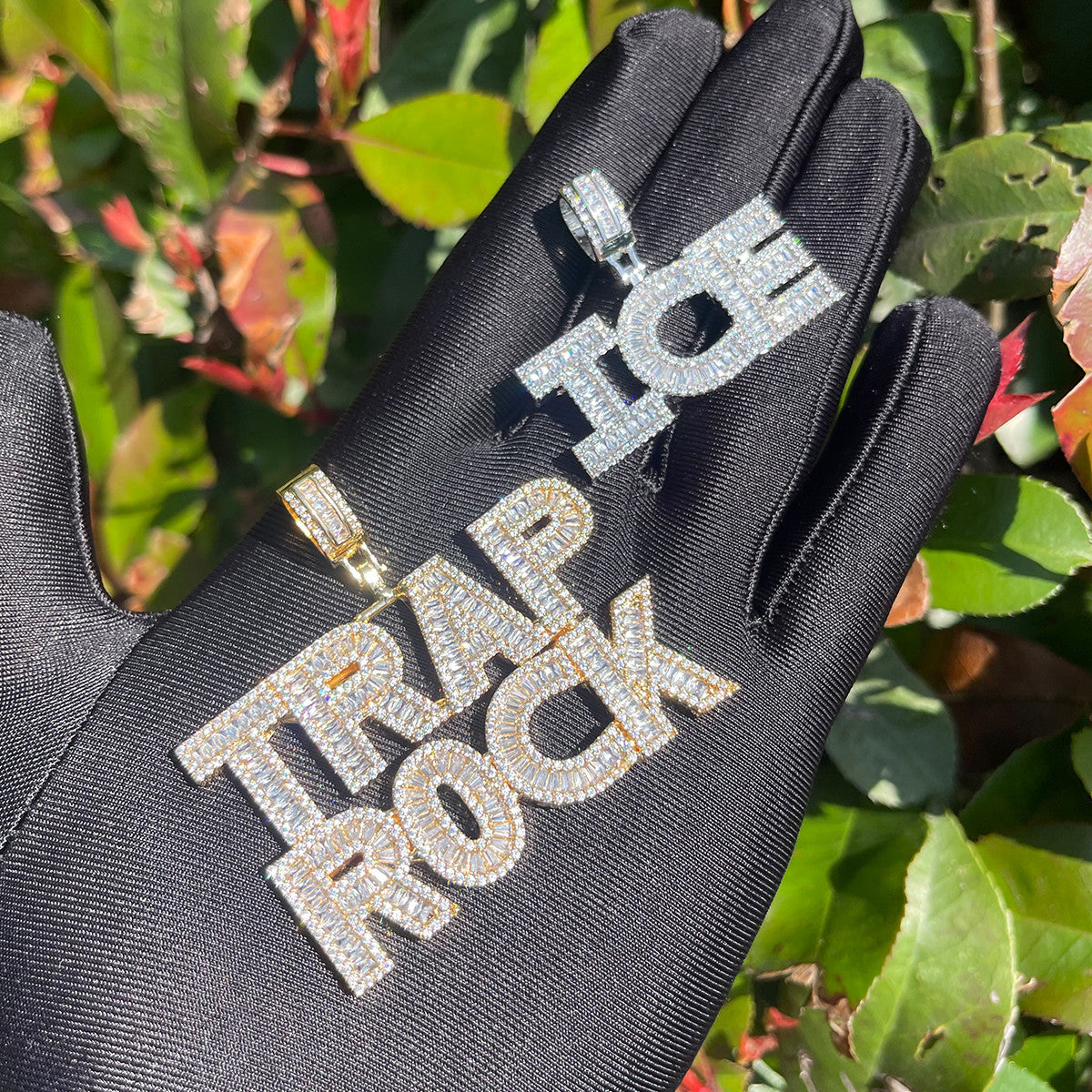Boss Baguette | Iced VVS Diamond CZ Blinged Out Stone Custom Hip Hop P ...