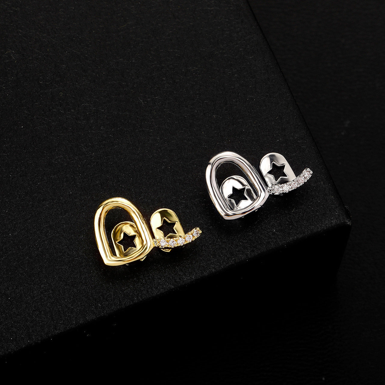 Open Face Smile | VVS Diamond CZ Stone Iced Blinged Out Mouth Tooth Te ...